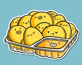 Nachos & Cheese Sticker Weatherproof Vinyl Sticker Kawaii - Etsy