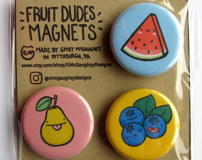 Fruit Magnets Refrigerator Magnets Fridge Magnets Locker - Etsy