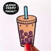Tan Milk Bubble Tea Magnet Boba Tea Fridge Magnet Kawaii - Etsy