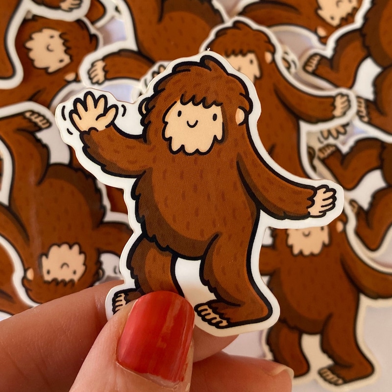 Bigfoot Stickers - Etsy