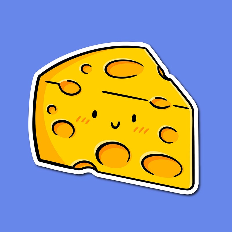 Cheese Stickers - Etsy