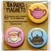 Tea Magnet Pack Refrigerator Magnets Kawaii Fridge Magnets | Etsy