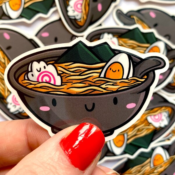Mini Ramen Stickers - Etsy