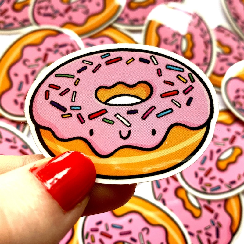 Pink Donut - Etsy