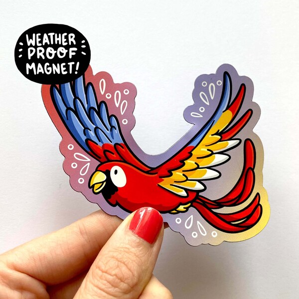 Cute Bird Magnet - Etsy