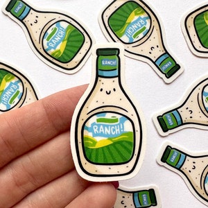 Ranch Mini Sticker | Waterproof Sticker |kawaii Vinyl Sticker |cute ...
