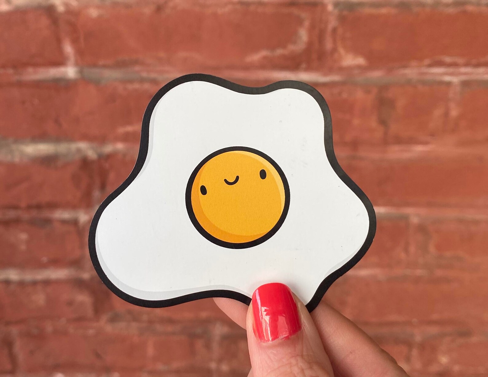 Egg Magnet Sunnyside up Die Cut Magnet Kawaii Magnet - Etsy