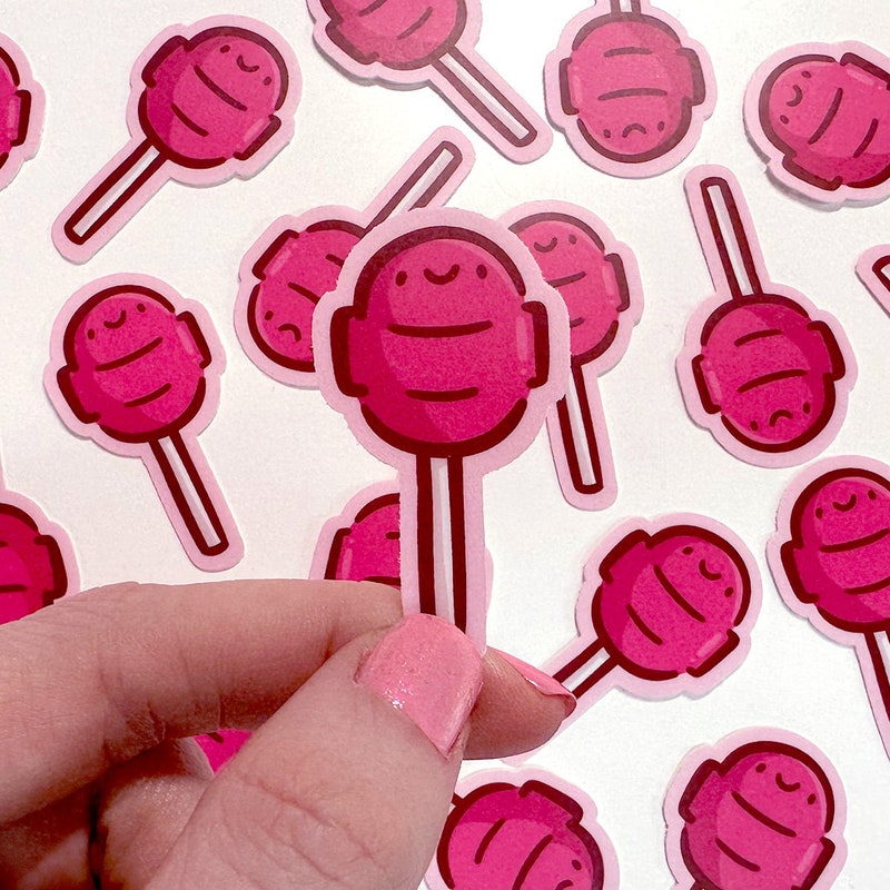 Lollipop Stickers - Etsy