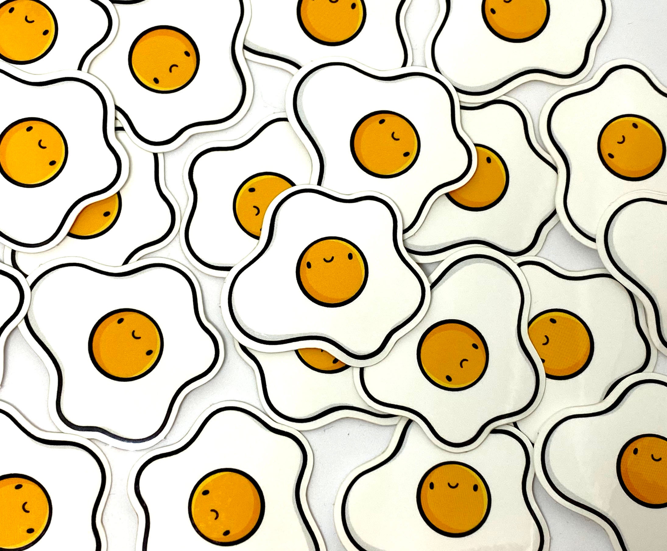 Mini Egg Sticker Waterproof Vinyl Sticker Car Sticker - Etsy