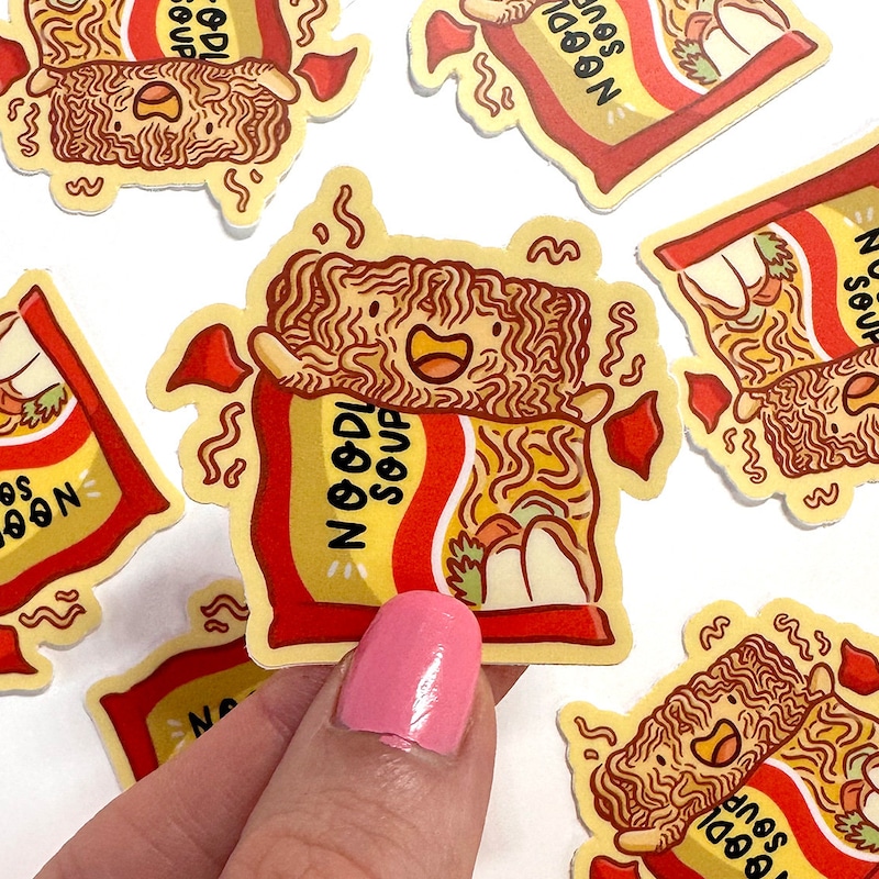 Ramen Stickers - Etsy