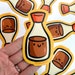 Soy Sauce Sticker| Weatherproof Vinyl Sticker | Soy Sauce Bottle ...