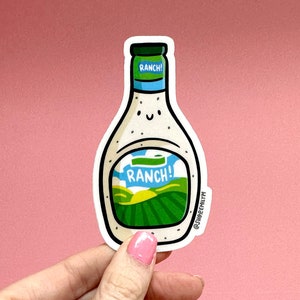 Ranch Sticker | Weatherproof Vinyl Sticker| Kawaii Sticker| Ranch ...