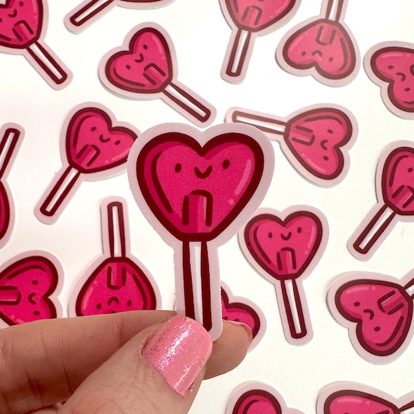 Lollipop Stickers - Etsy