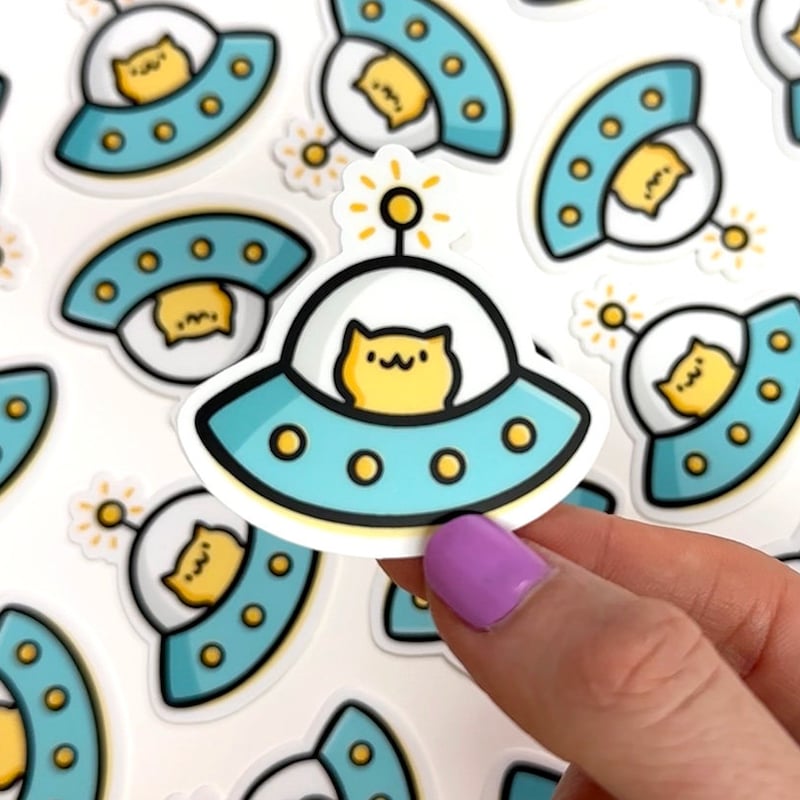 Ufo Sticker - Etsy