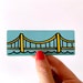 Pittsburgh Bridge Magnet yellow Bridge Car Magnet PGH - Etsy