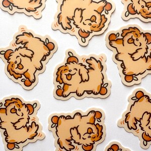 Mini Orange Dog Sticker | Waterproof Sticker | Cute Oranges Sticker ...