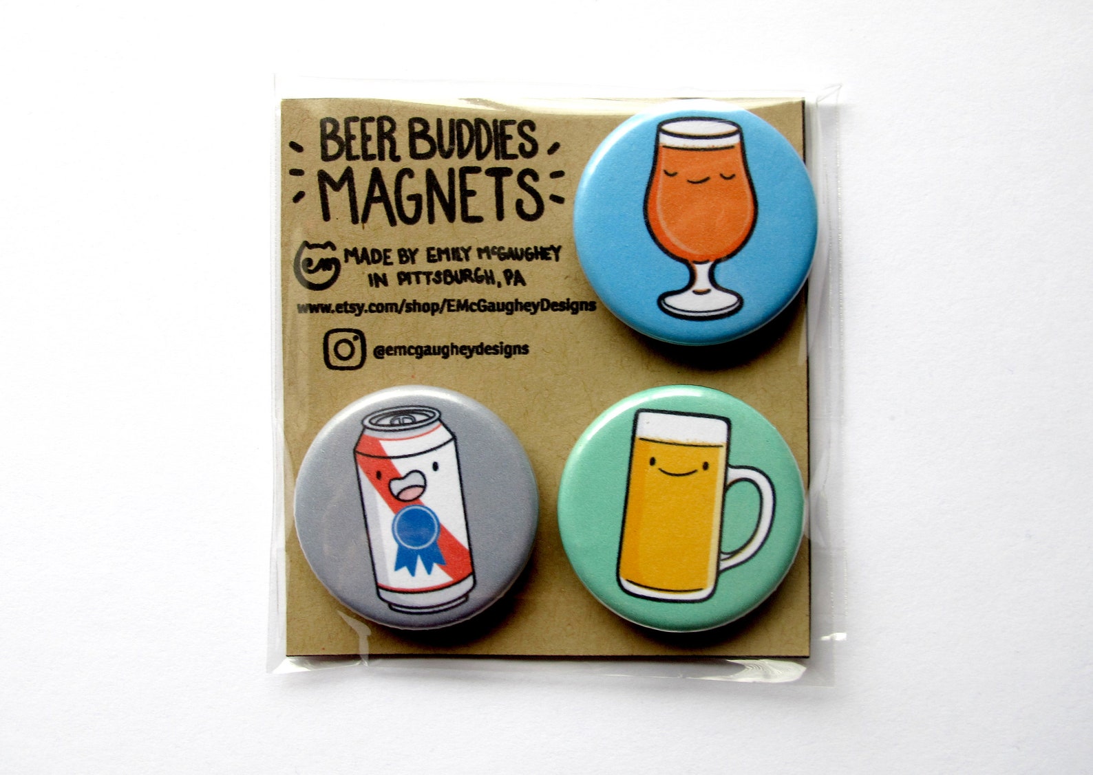 Beer Magnets | Refrigerator Magnet | Fridge Magnet | Locker Magnet ...
