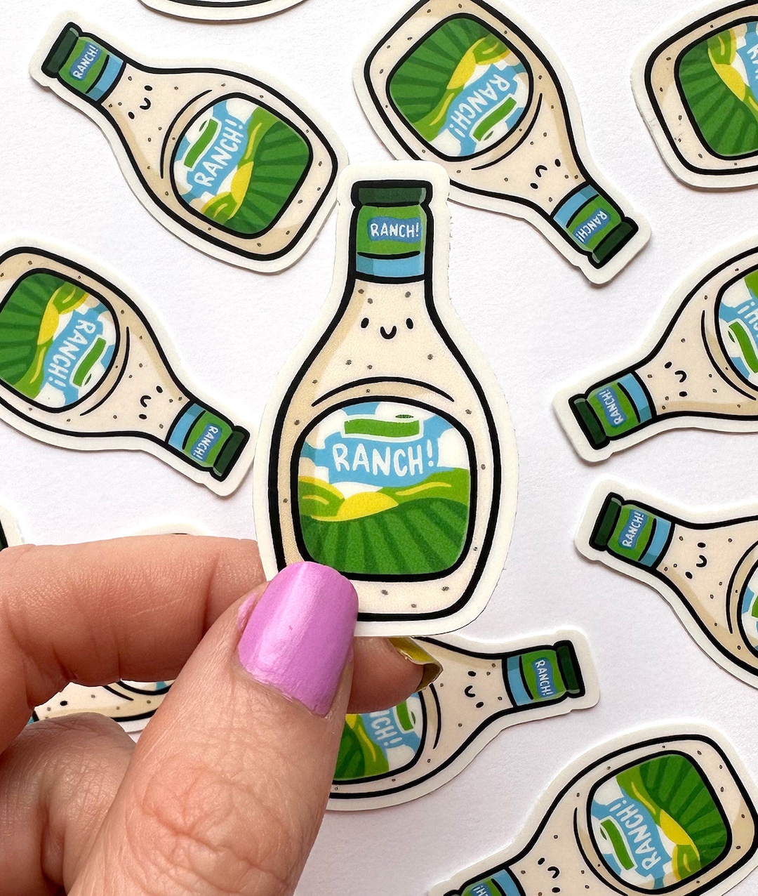 Ranch Mini Sticker | Waterproof Sticker |kawaii Vinyl Sticker |cute ...