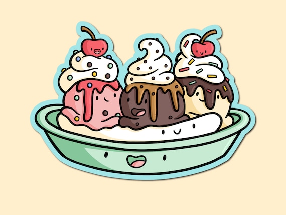 Anime Ice Cream Sundae