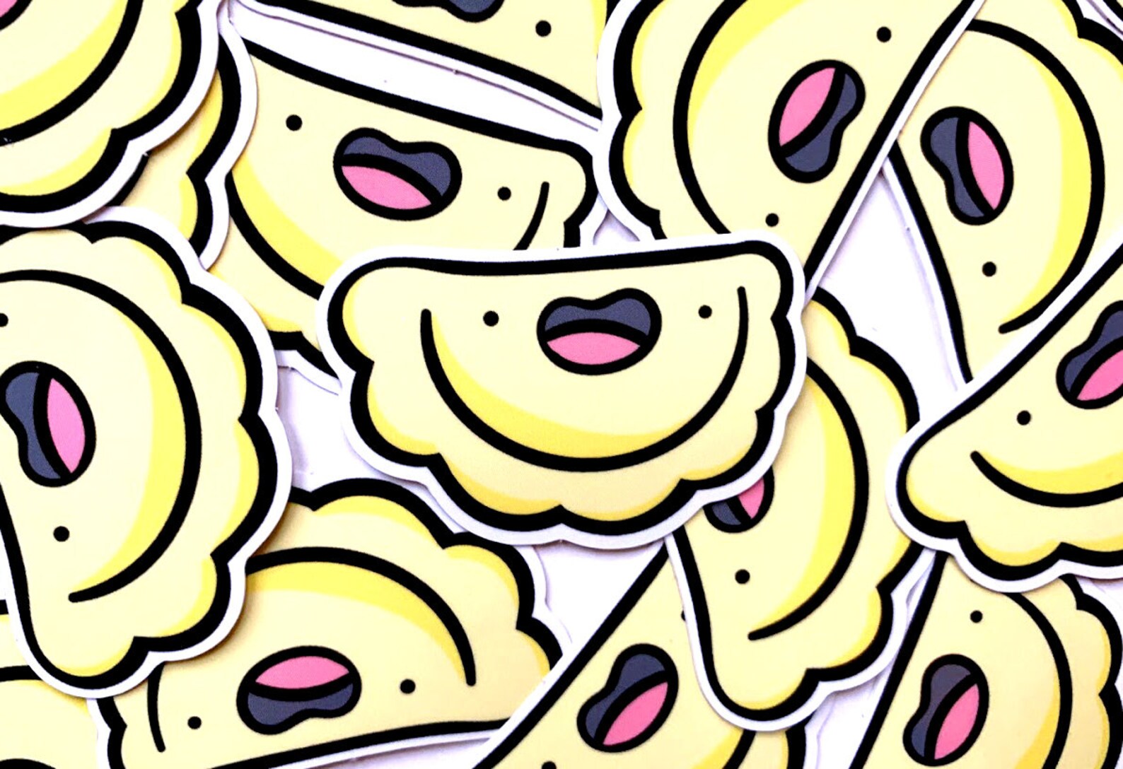 Mini Pierogi Sticker Vinyl Sticker Waterproof Sticker - Etsy