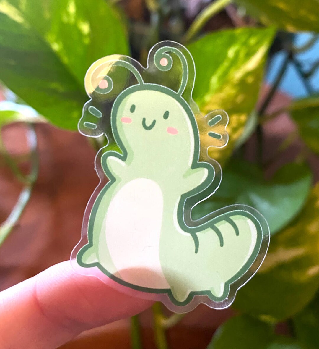 Mini Caterpillar Sticker | Waterproof Vinyl Sticker | Kawaii Bugs ...
