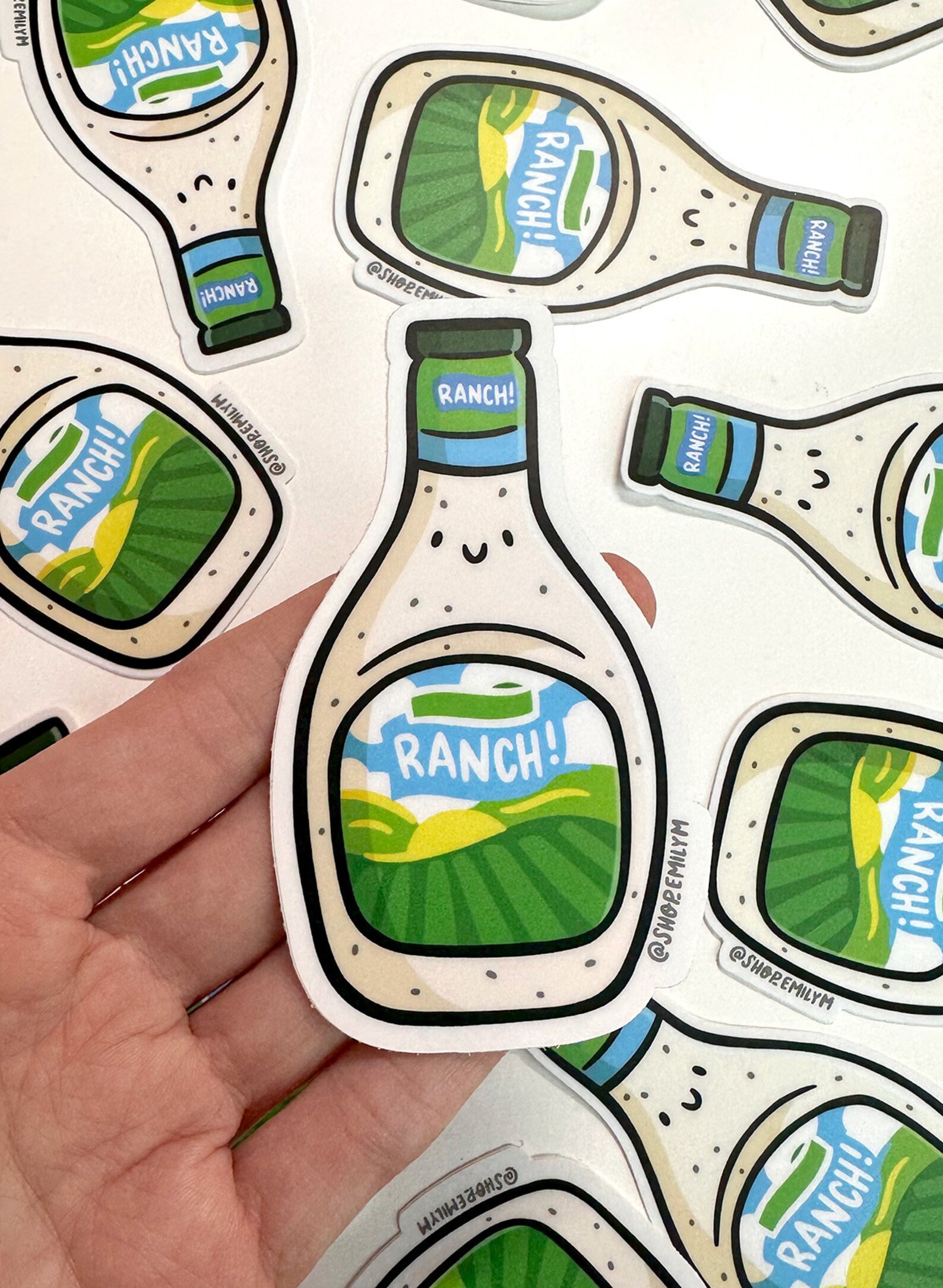 Ranch Sticker | Weatherproof Vinyl Sticker| Kawaii Sticker| Ranch ...