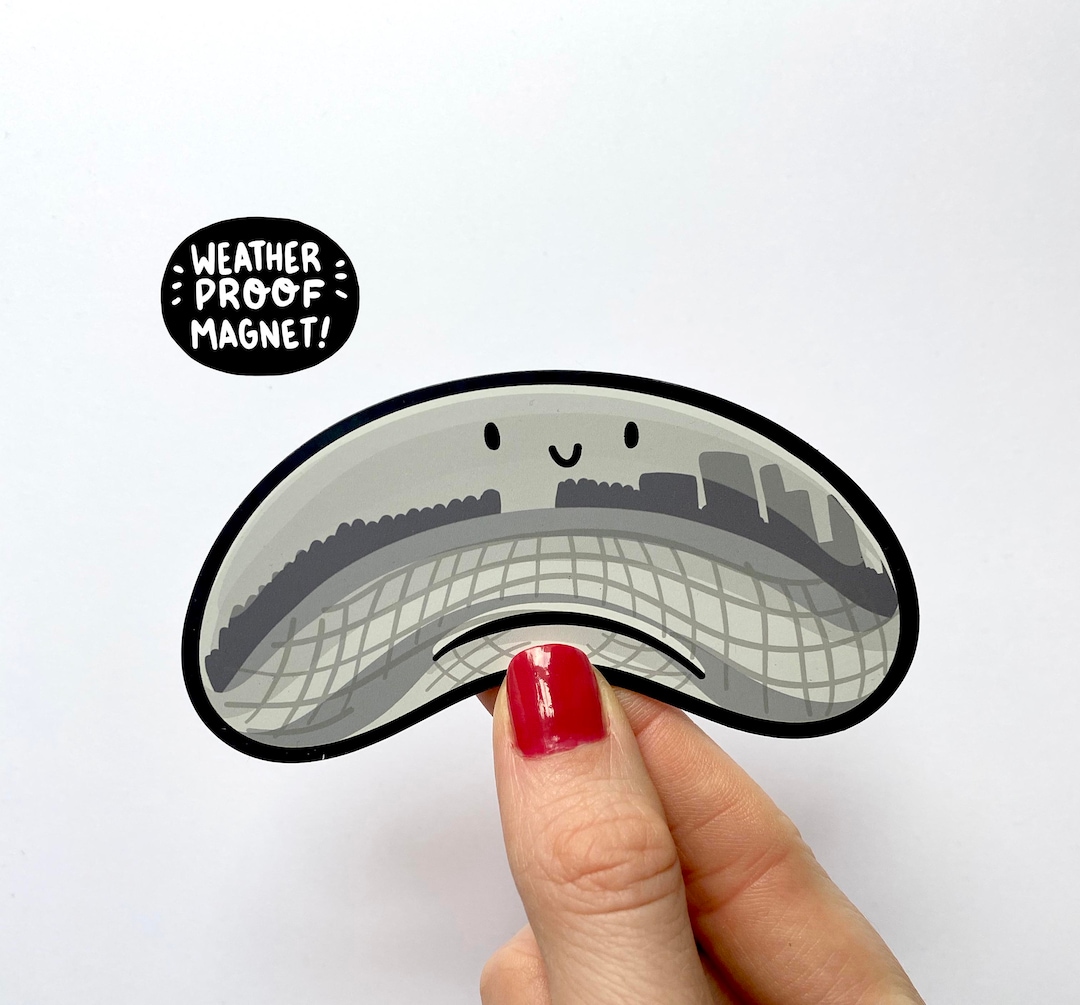 The Bean Magnet | Weatherproof Magnet | Chicago Magnet | Chicago Trip ...