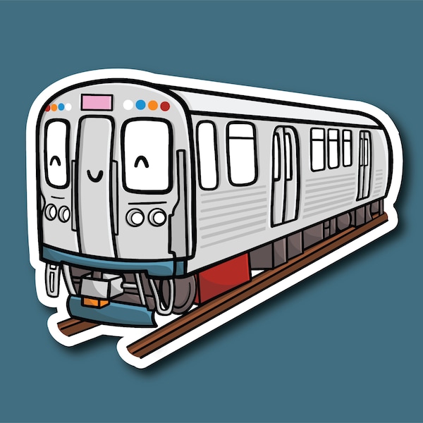 Train Sticker - Etsy