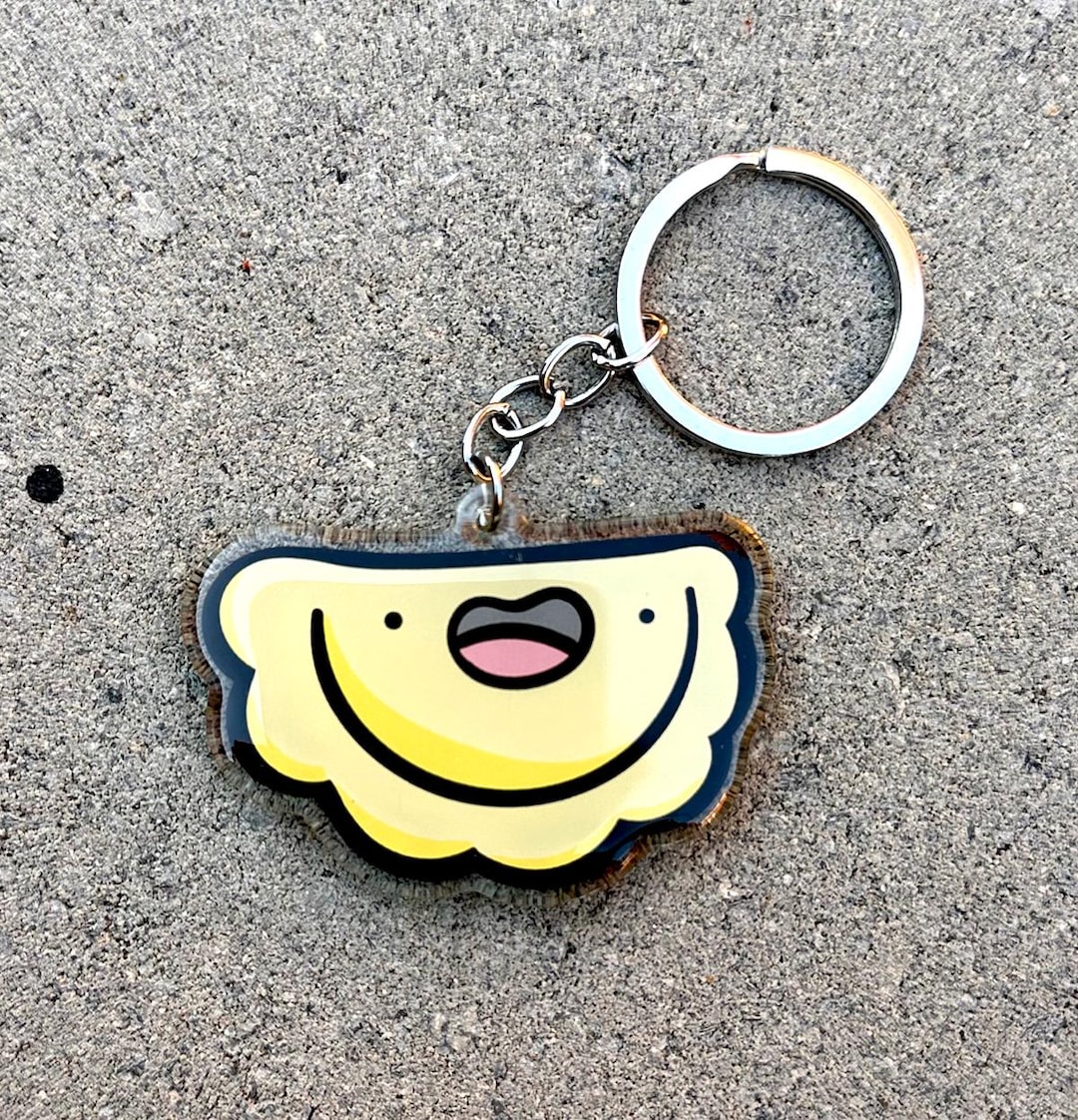 Pierogi Keychain Cute Acrylic Keychain Pittsburgh Pierogi Keychain Cute ...