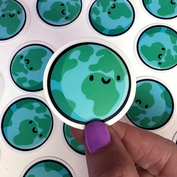 Earth Day Stickers - Etsy