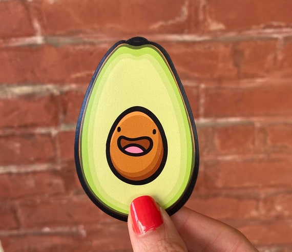 Refrigerator Magnets Home & Living Kawaii Avocado Fruit Magnet Kitchen ...