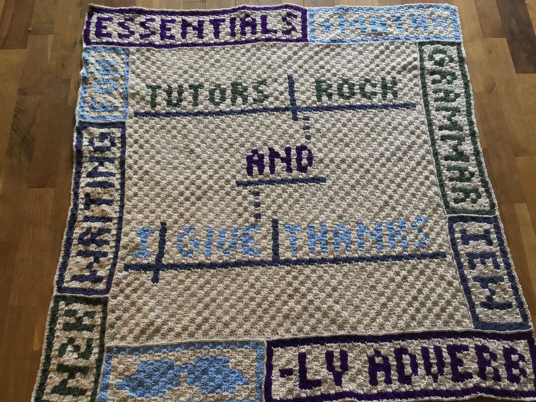 Essentials Co-op Blanket Pattern - Etsy