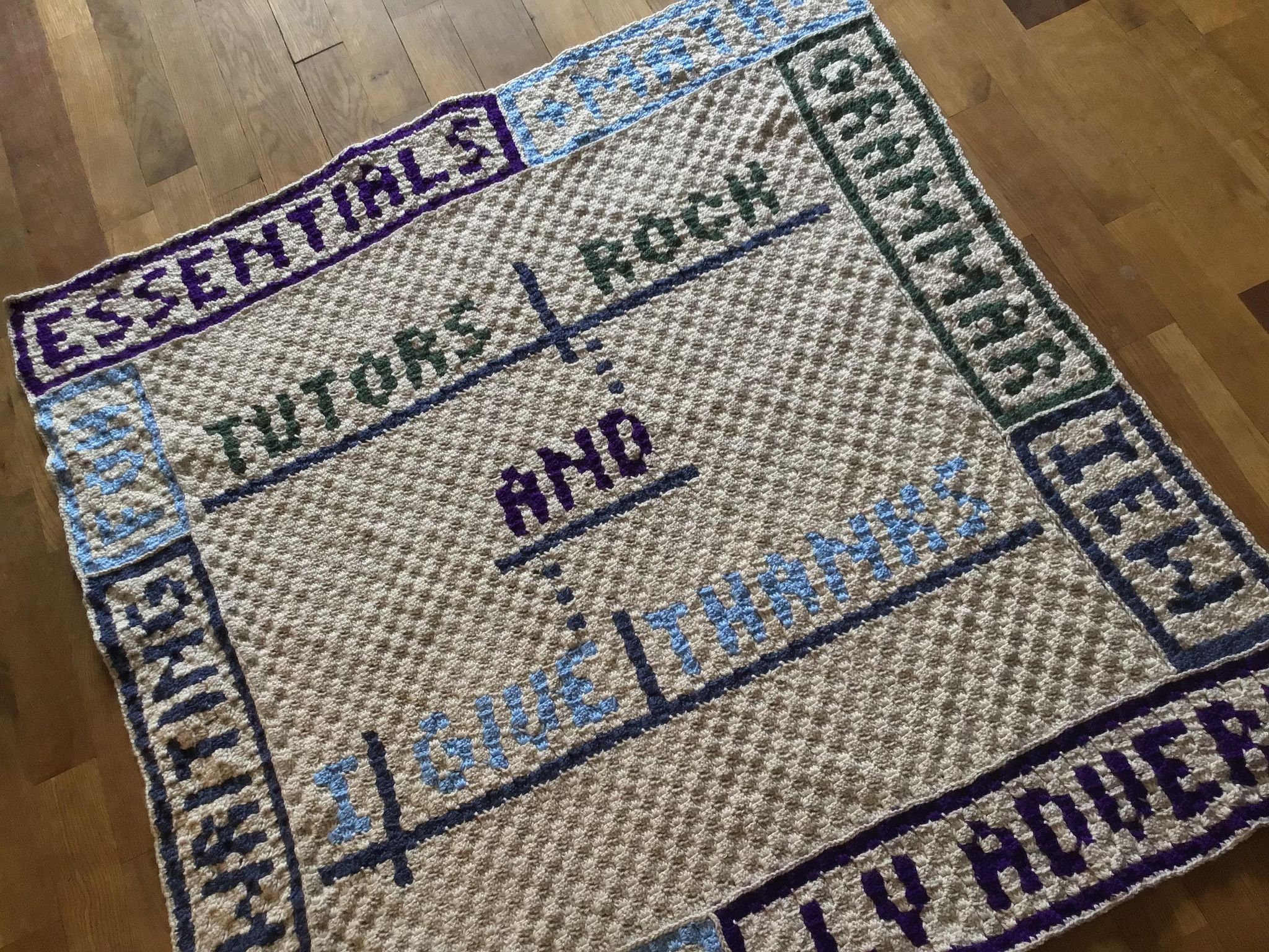 Essentials Co-op Blanket Pattern - Etsy