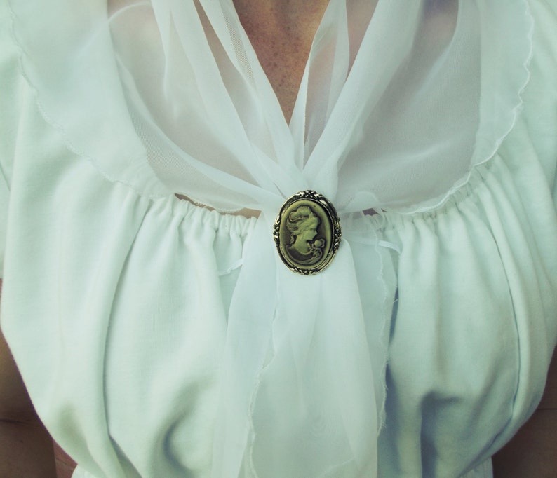 Regency neck scarf fichu neckerchief | Etsy