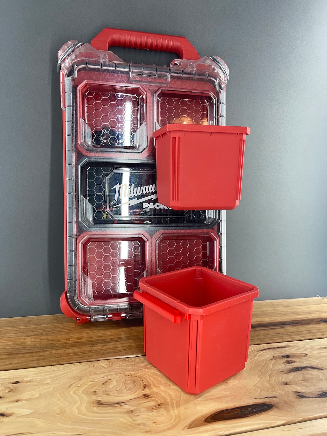 4x Milwaukee Packout Bin Buddies Packout Accessories Small Part ...