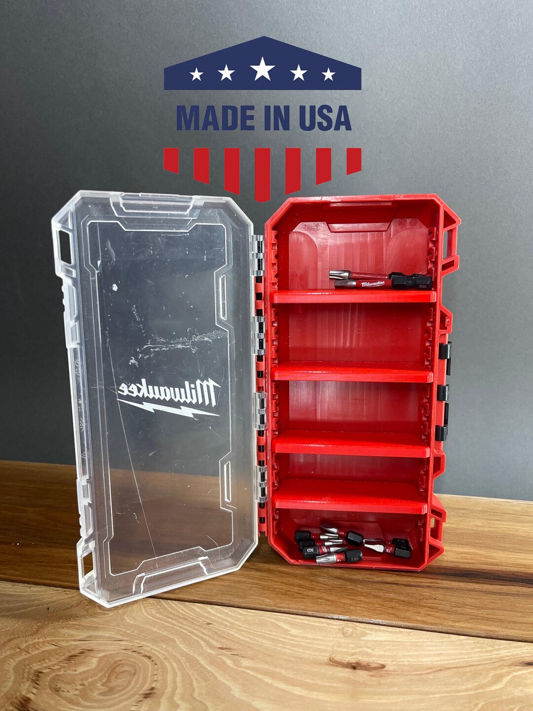 4x Milwaukee Clear Case Dividers | Milwaukee Inserts | Made in USA - Etsy