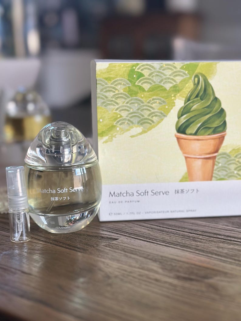 Matcha Soft Serve Edp by D'annam 2 Ml - Etsy