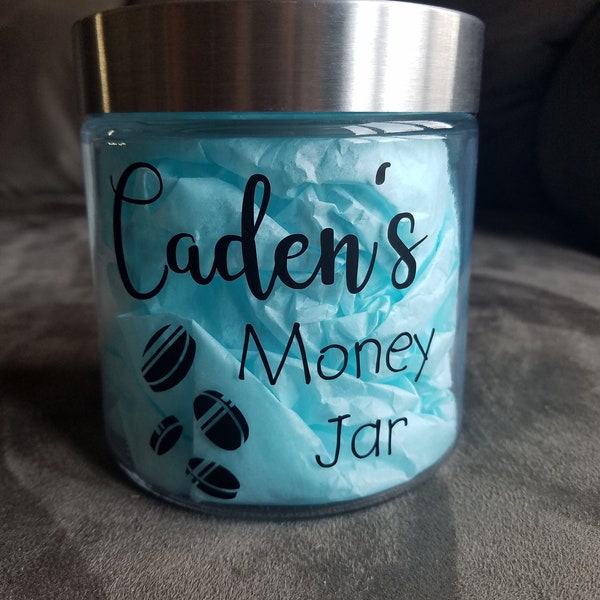 Personalized Money Saving Jars - Etsy