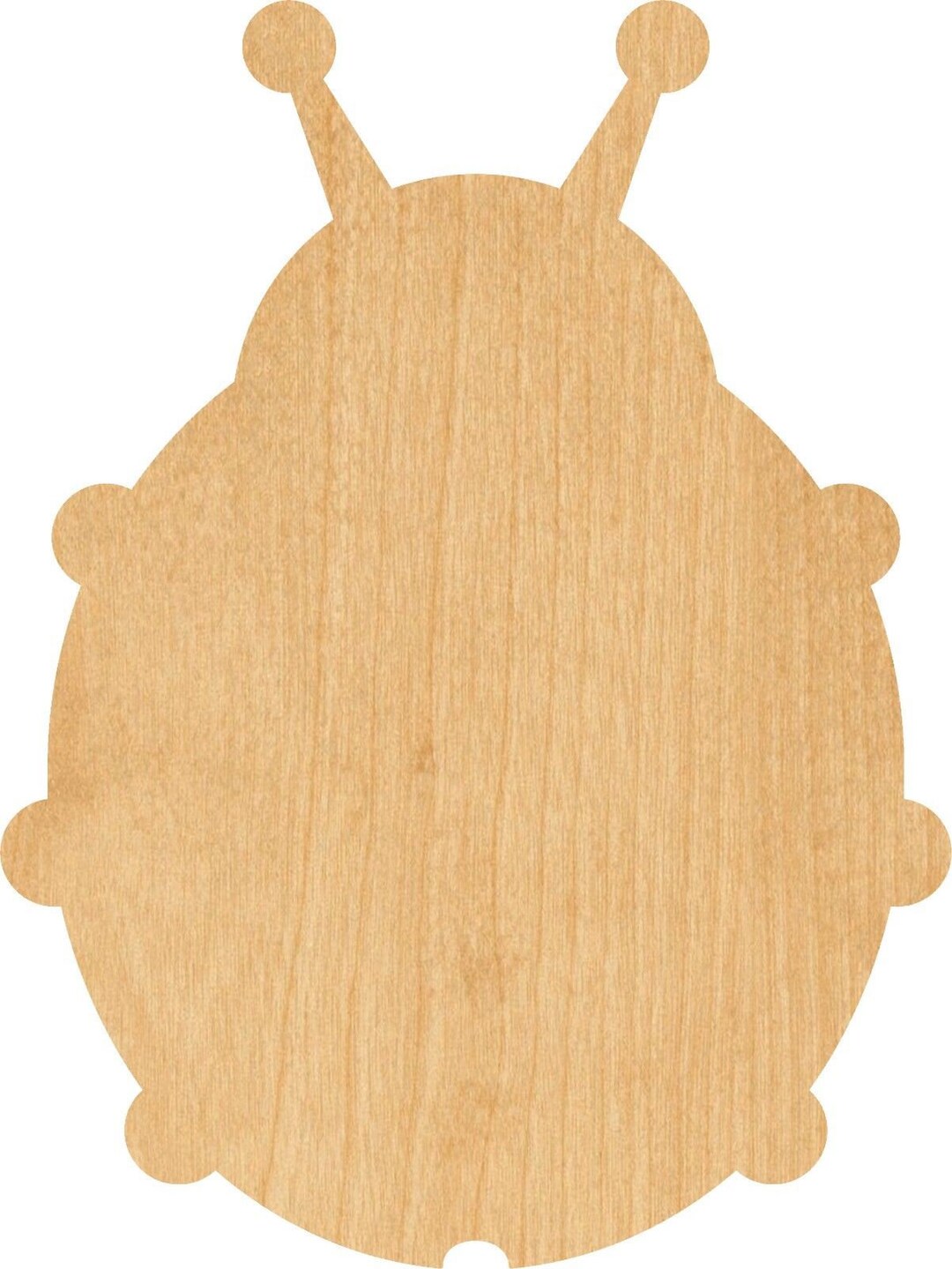 Lady Bug 2 Wooden Laser Cut Out Shape Great for Crafting - Etsy