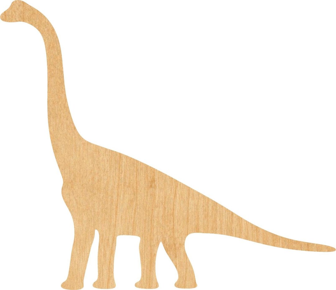 Brachiosaurus Wooden Laser Cut Out Shape Great for Crafting - Etsy