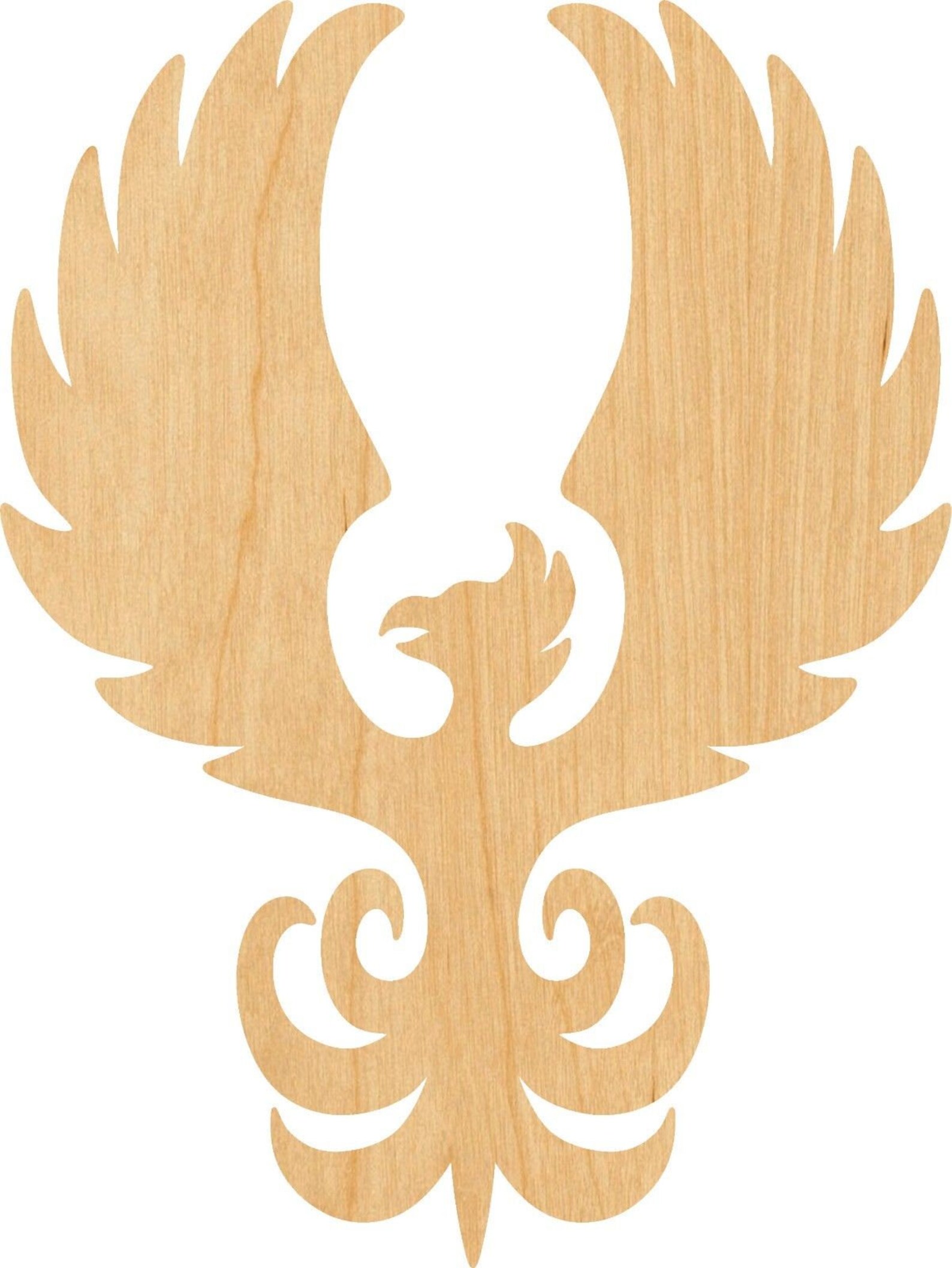 Phoenix Wooden Laser Cut Out Shape Great for Crafting - Etsy Italia