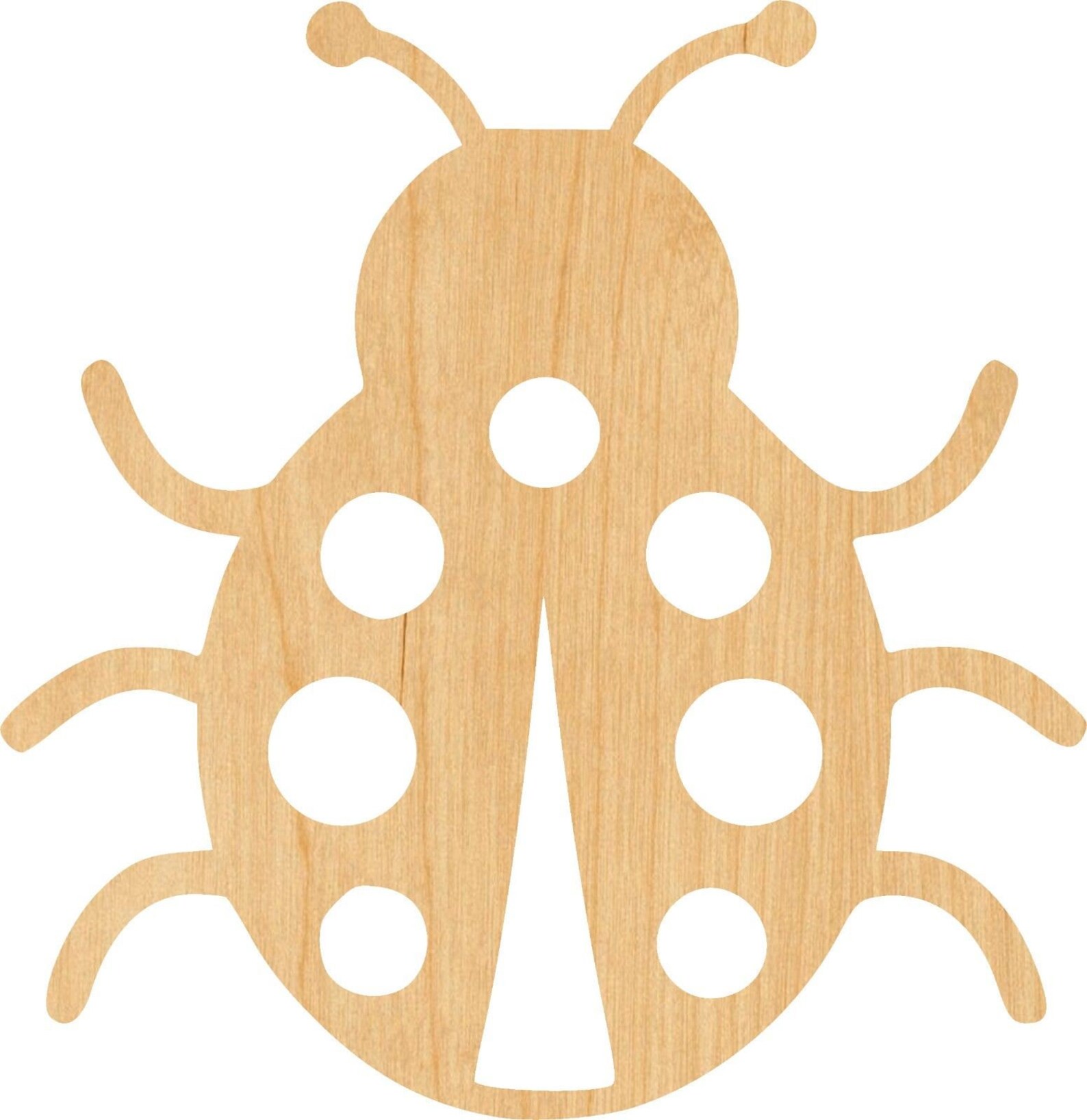 Lady Bug Wooden Laser Cut Out Shape Great for Crafting - Etsy