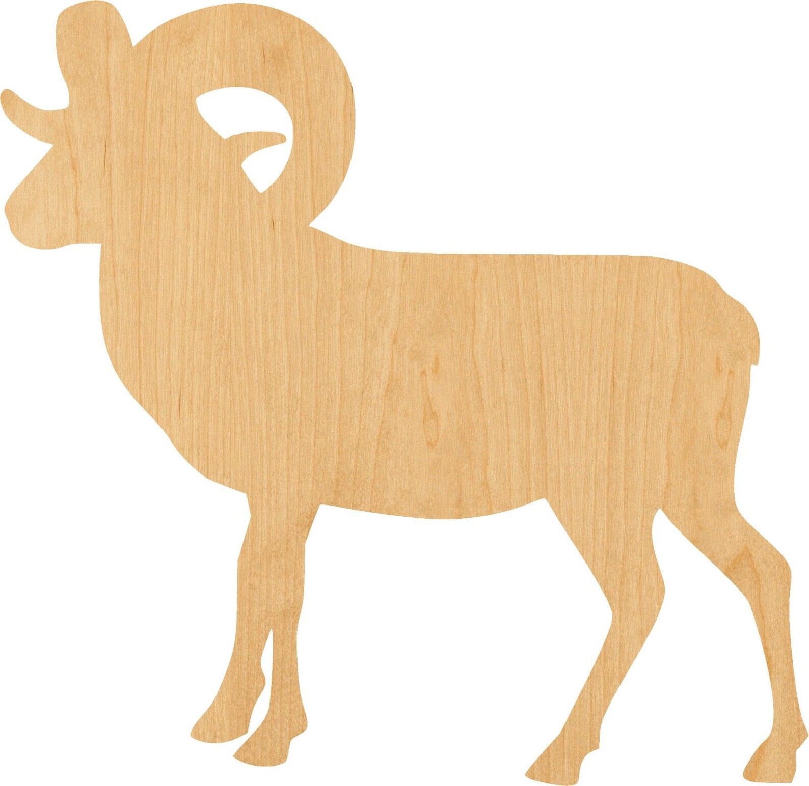 Ram Wooden Laser Cut Out Shape Great for Crafting Hobbyist | Etsy