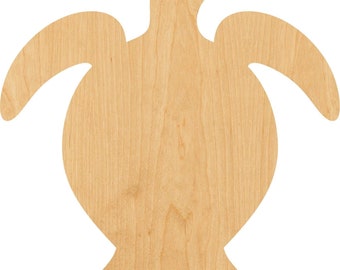 Sea Turtle 3 Wooden Laser Cut Out Shape Great for Crafting | Etsy