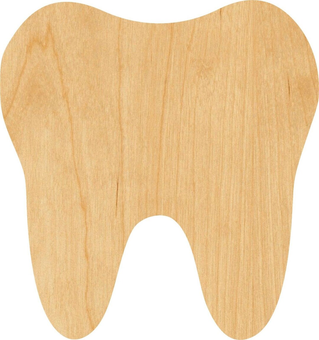 Tooth Wooden Laser Cut Out Shape Great for Crafting - Etsy