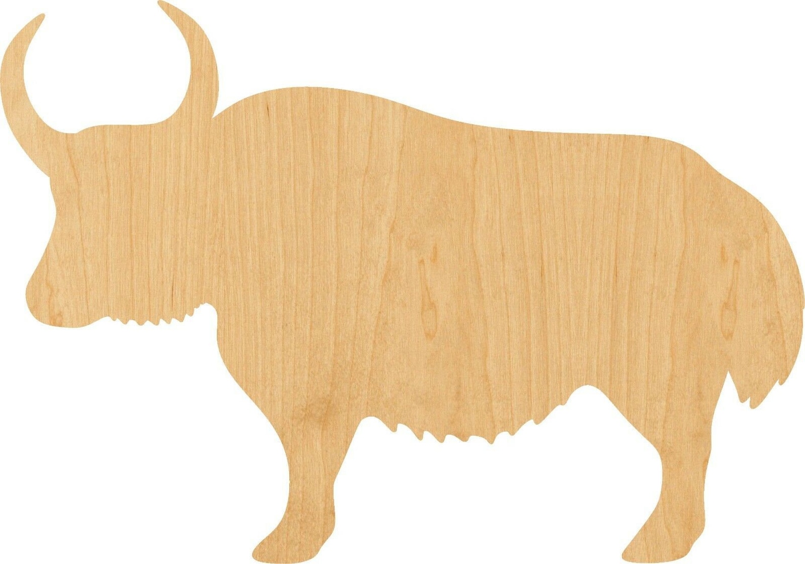 Yak Wooden Laser Cut Out Shape Great for Crafting Hobbyist | Etsy