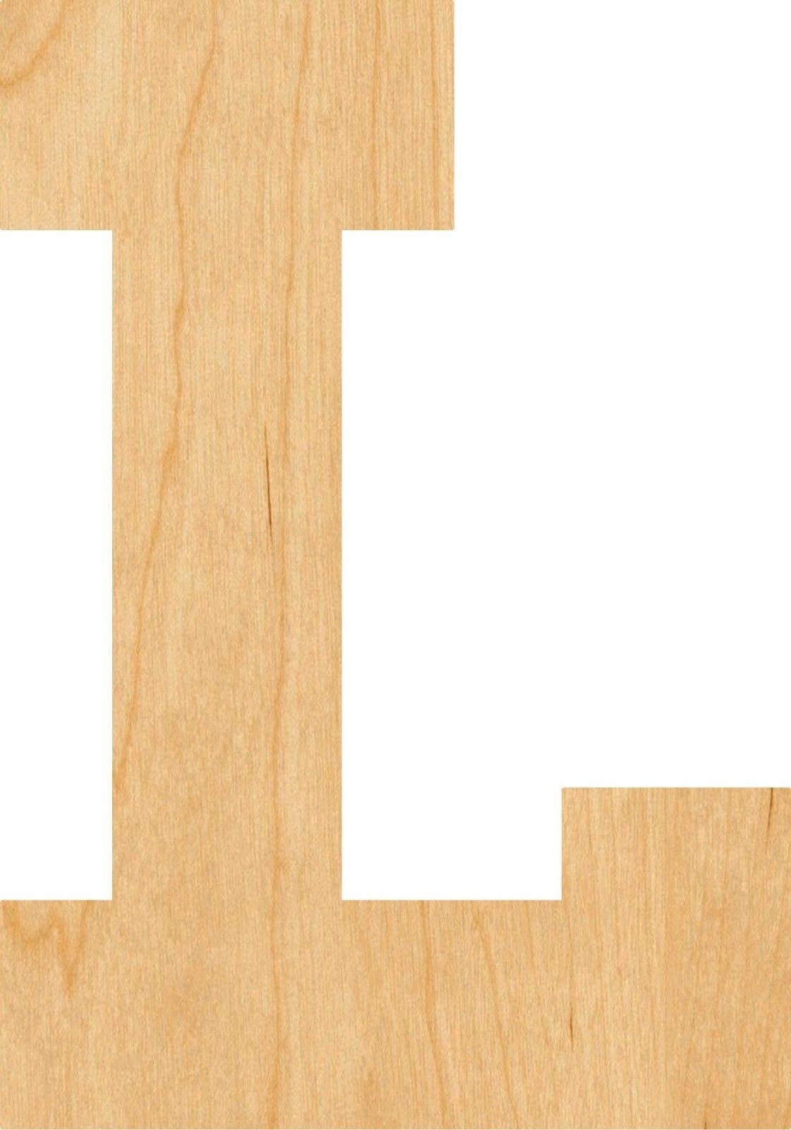 Letter L Wooden Laser Cut Out Shape Great for Crafting | Etsy