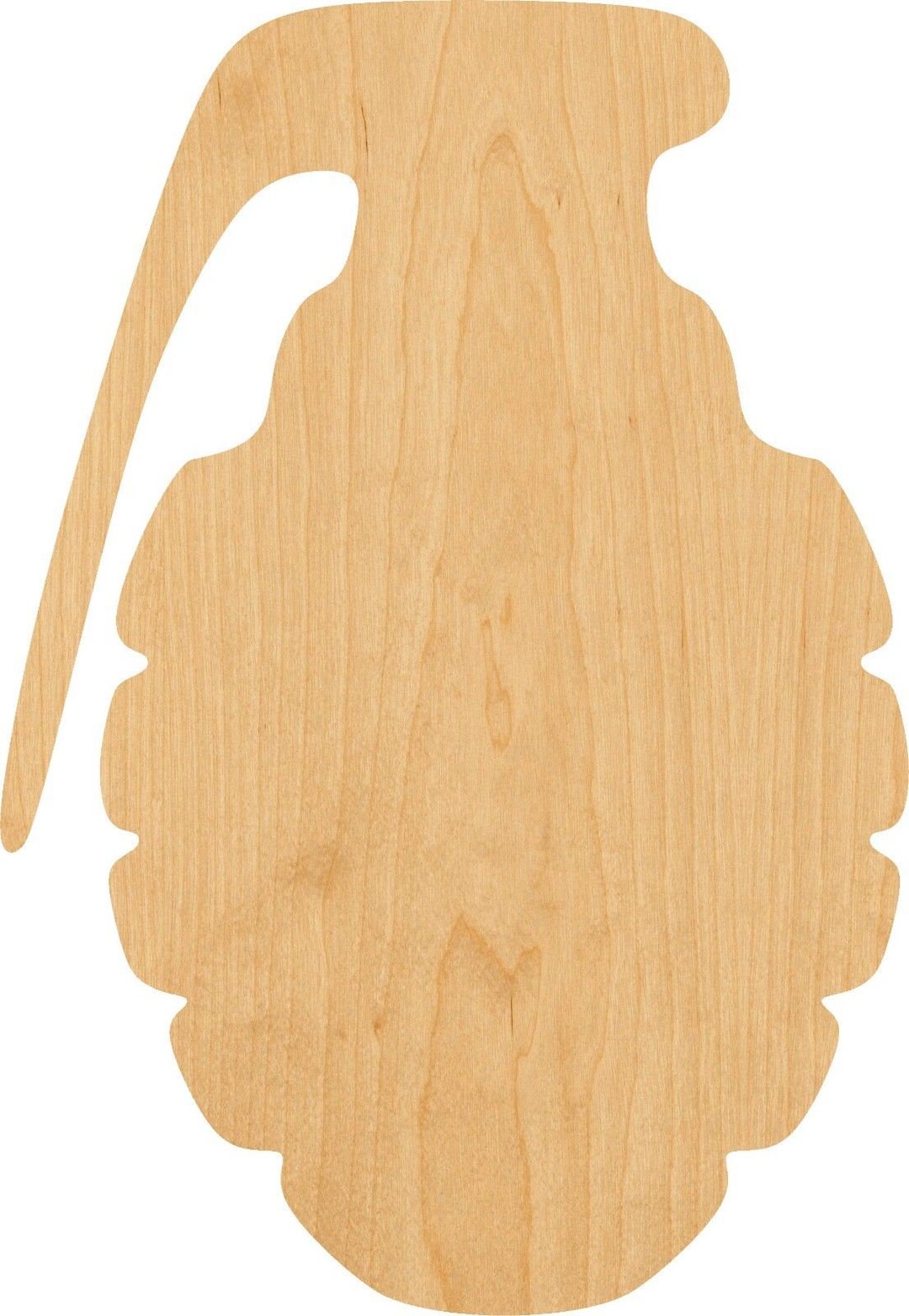Grenade Wooden Laser Cut Out Shape Great for Crafting - Etsy