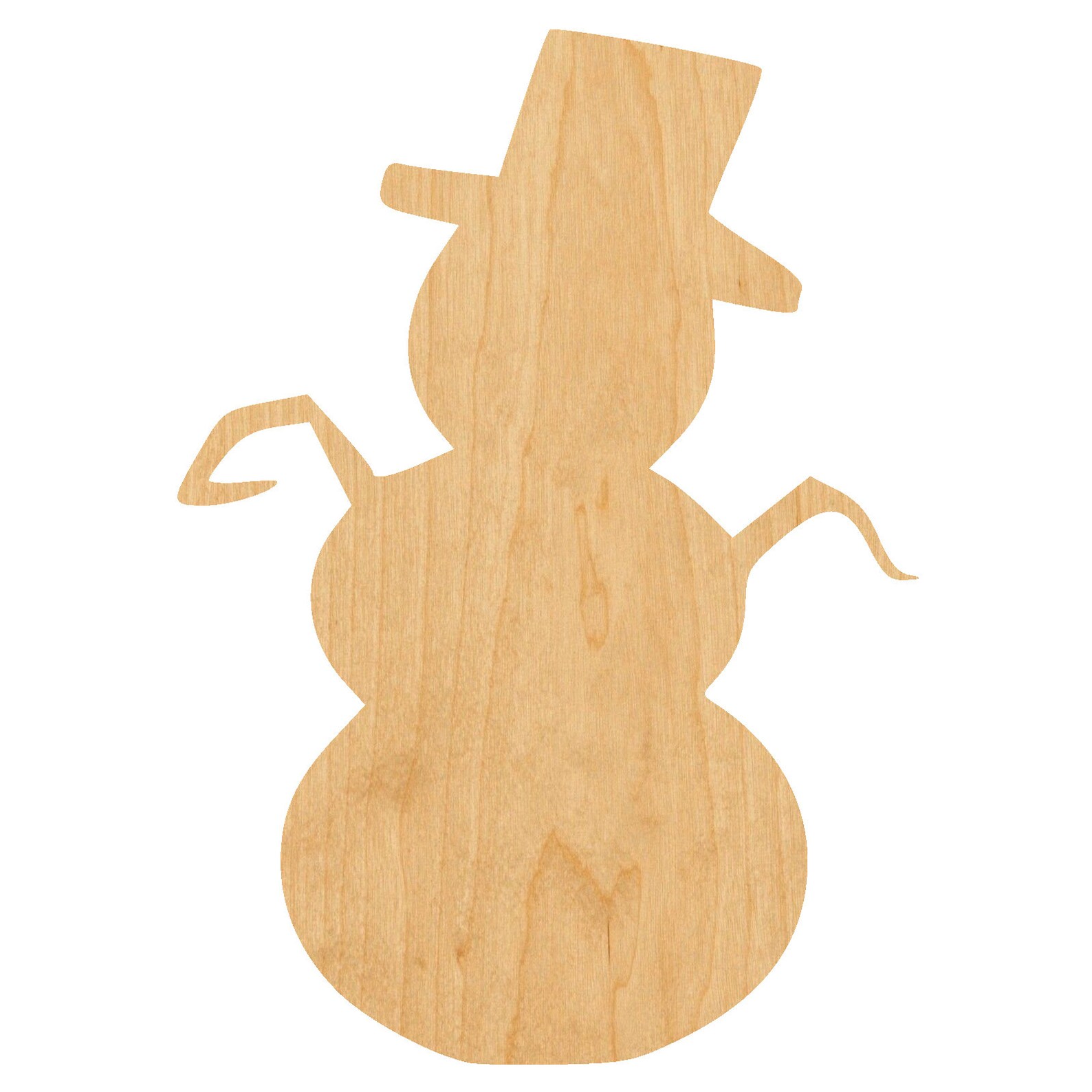 Snowman Wooden Laser Cut Out Shape Great for Crafting - Etsy