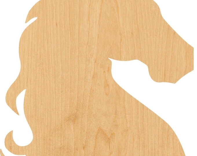 Horse Head Wooden Laser Cut Out Shape Great for Crafting - Etsy